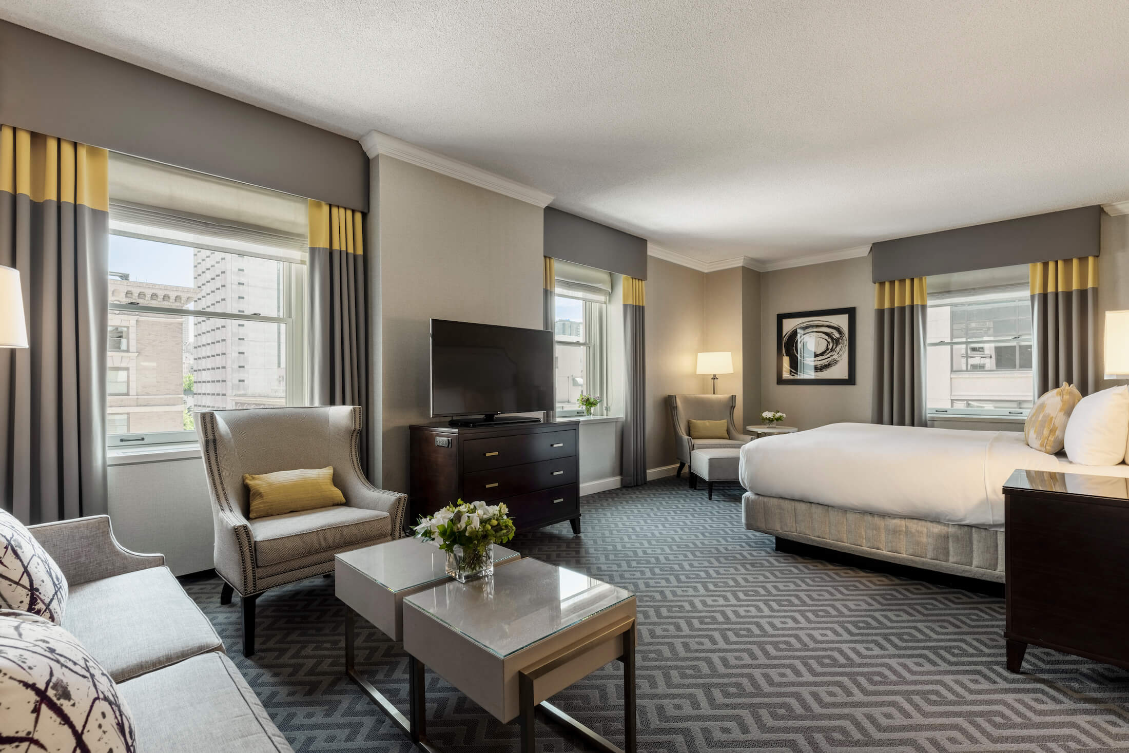 Luxury Seattle Hotel Rooms & Suites - Fairmont Olympic Hotel